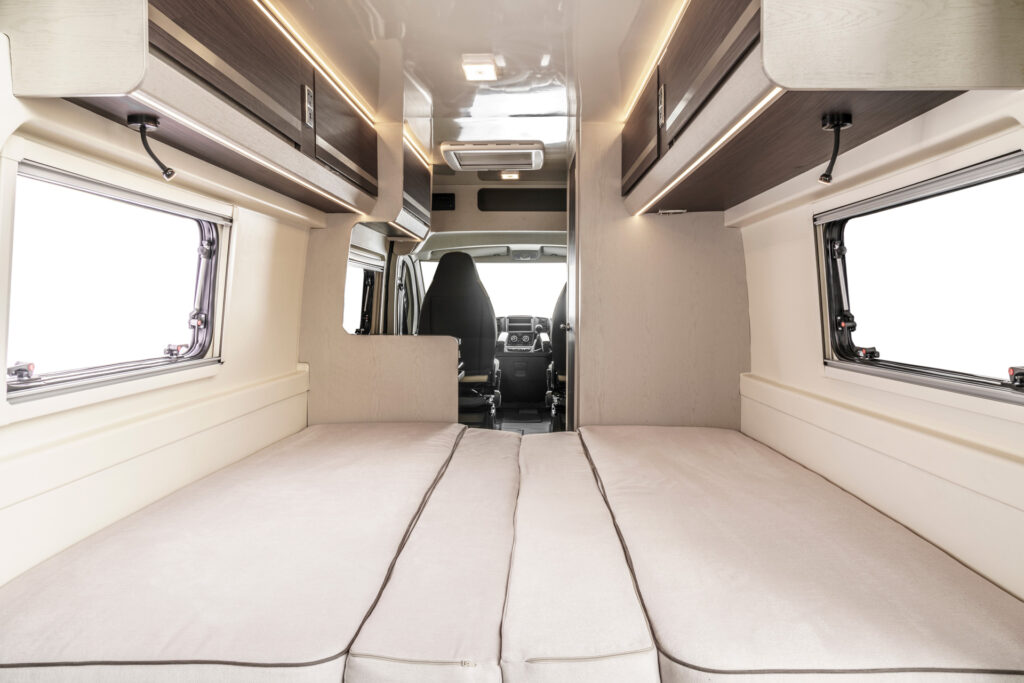 2 Berth 6m Panel Van Rear Lounge – Motorhome Hire Hull