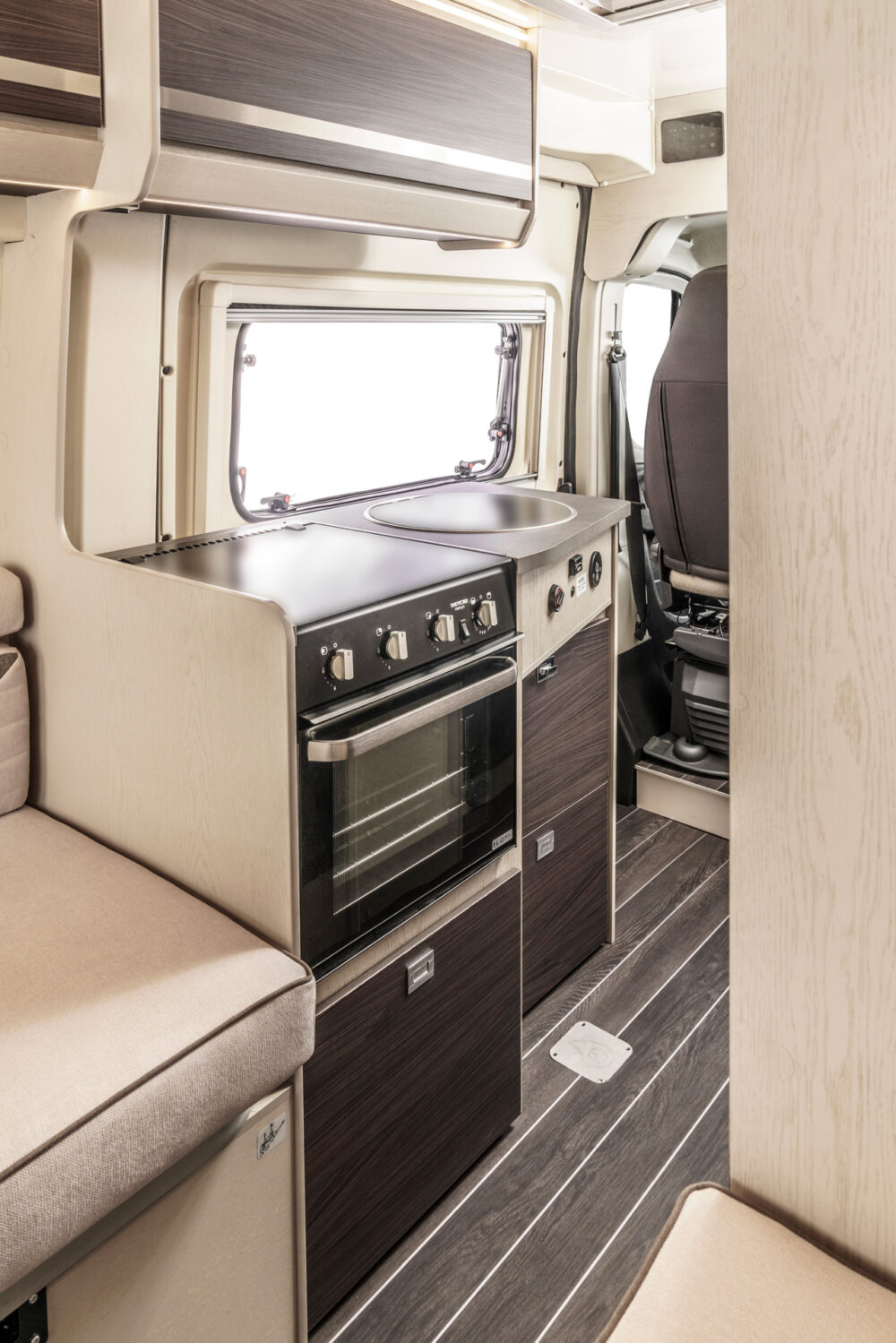 2 Berth 6m Panel Van Rear Lounge – Motorhome Hire Hull